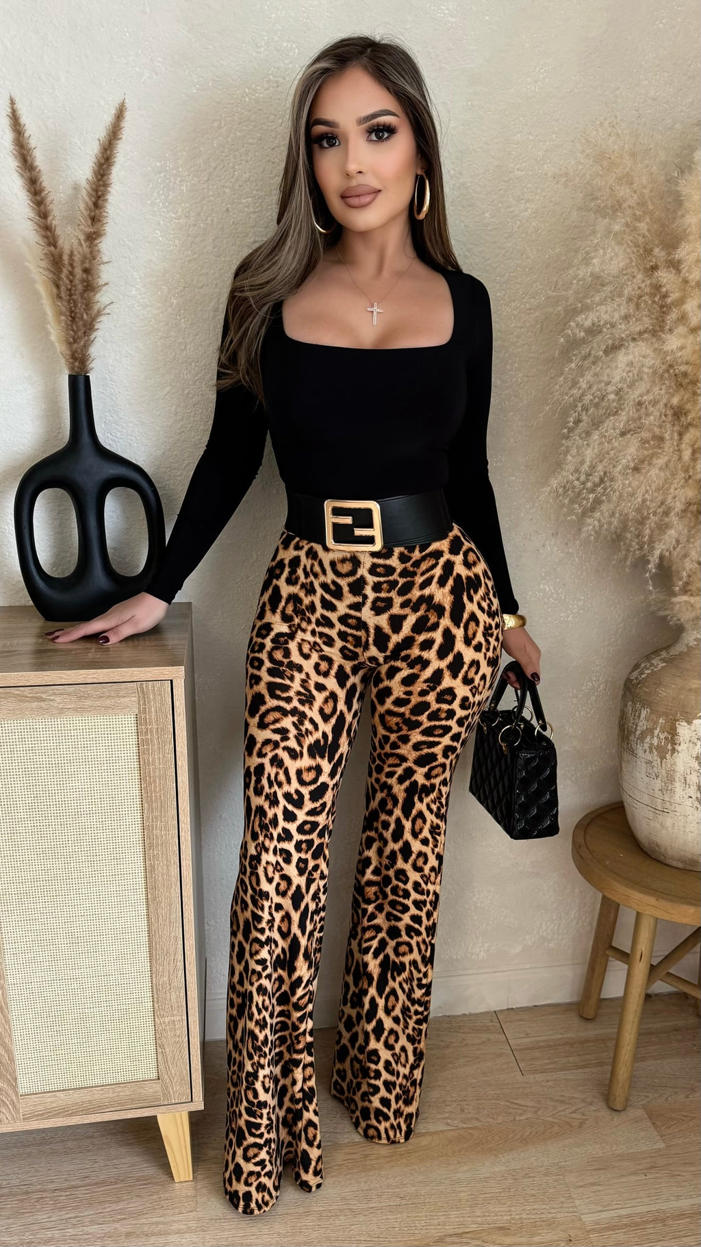 Wild Side High Waist Pants (Leopard) – Lavish Couture Fashion